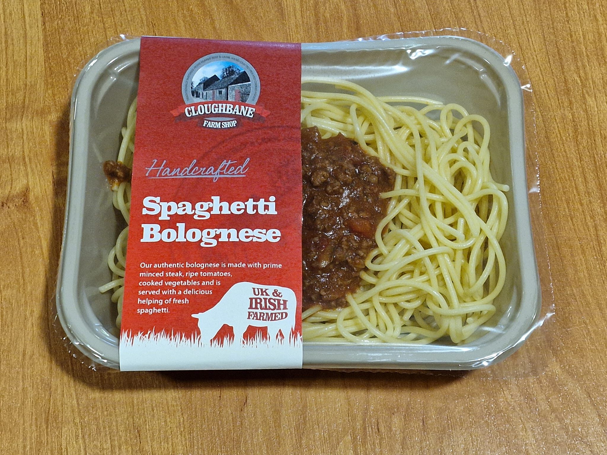 Spaghetti Bolognese (350g) - Cloughbane Farm
